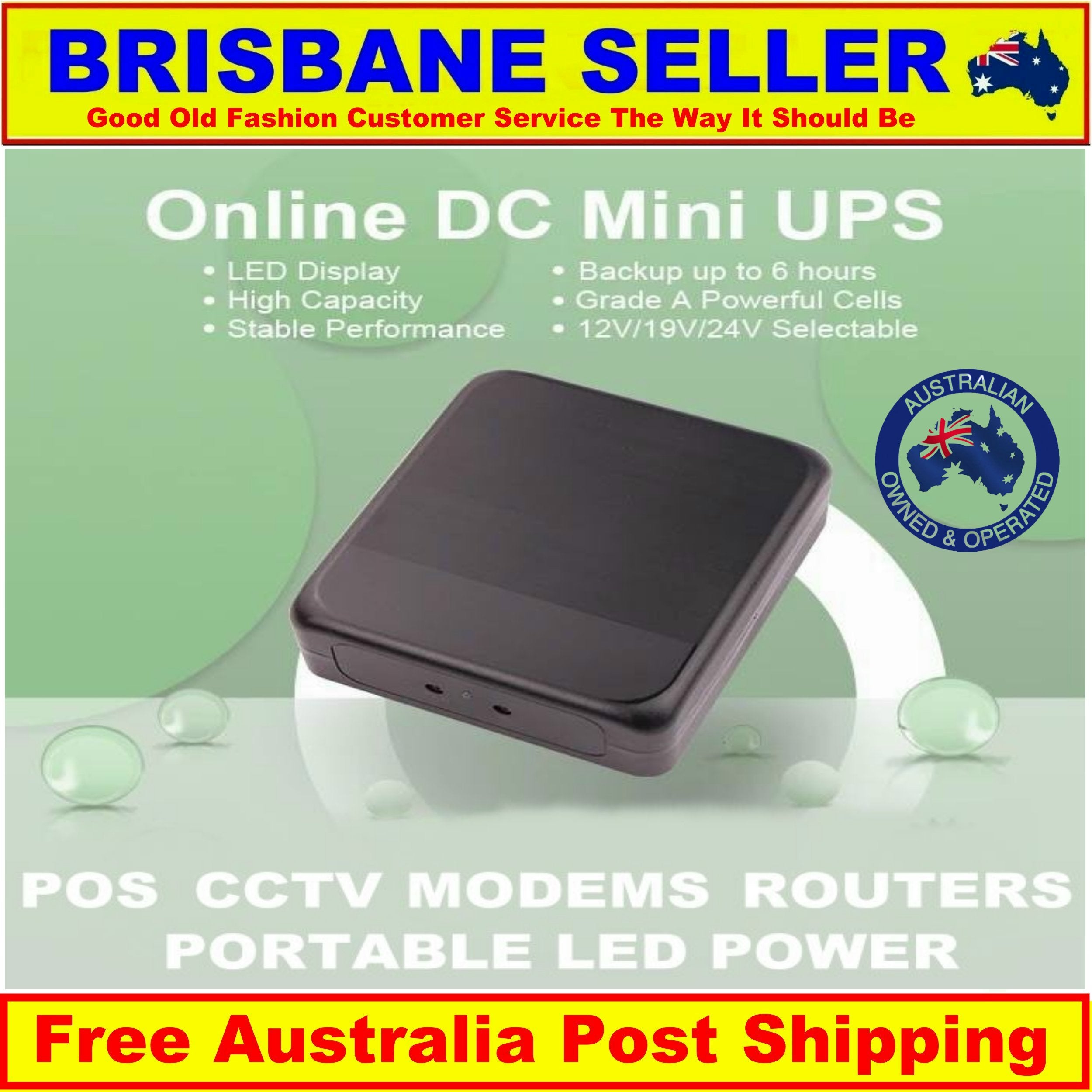 12v 5A UPS Uninterruptible Power Supply Modems CCTV Eftpos Machines Led ...