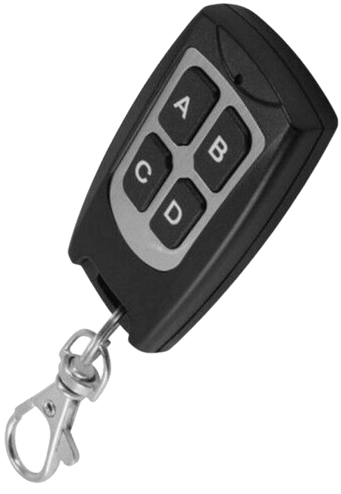 Remote Control Transmitters FOB Range 433mhz 15-20m Range 4 Channel (3 ...
